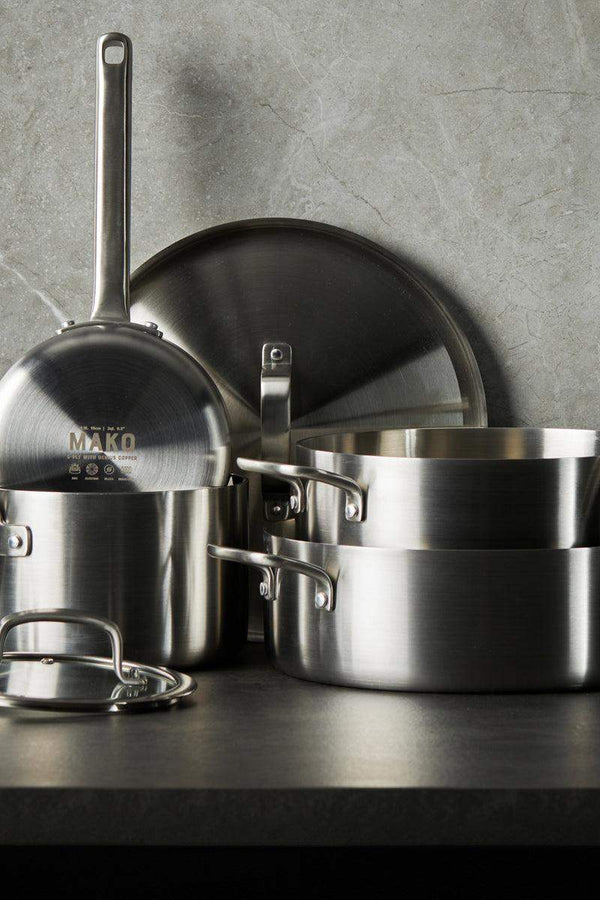MAKO Genius 5-Ply Stainless Steel Cookware Collection